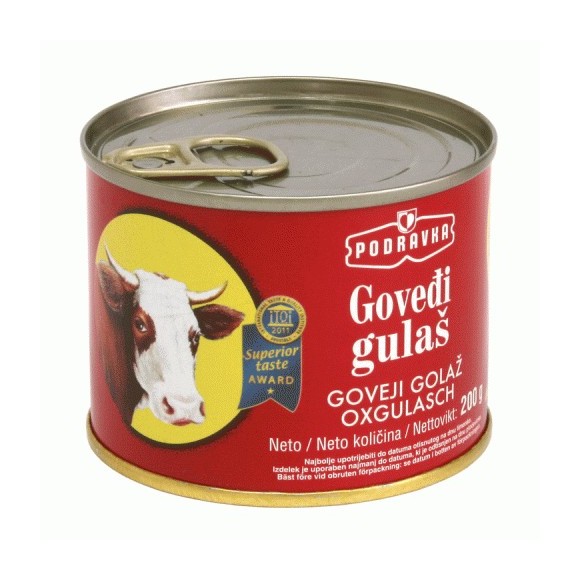 Podravka Beef Gouash 200g x15 – Adriatic Taste Plus