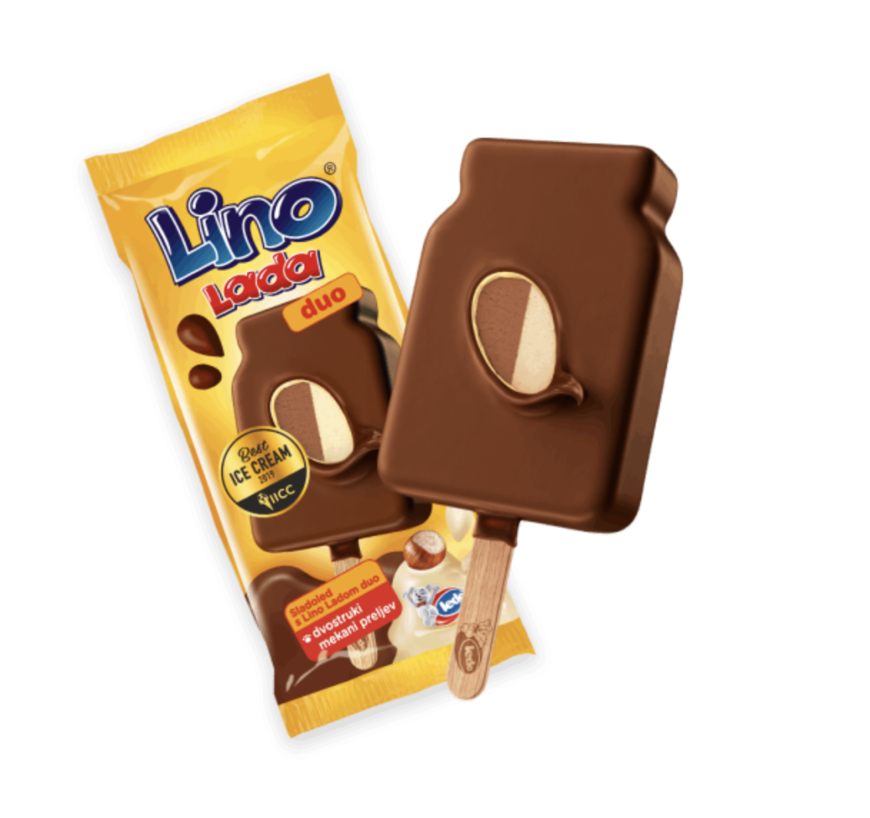 LINO LADA Ice cream Stick 71g x 24 Ledo – Adriatic Taste Plus