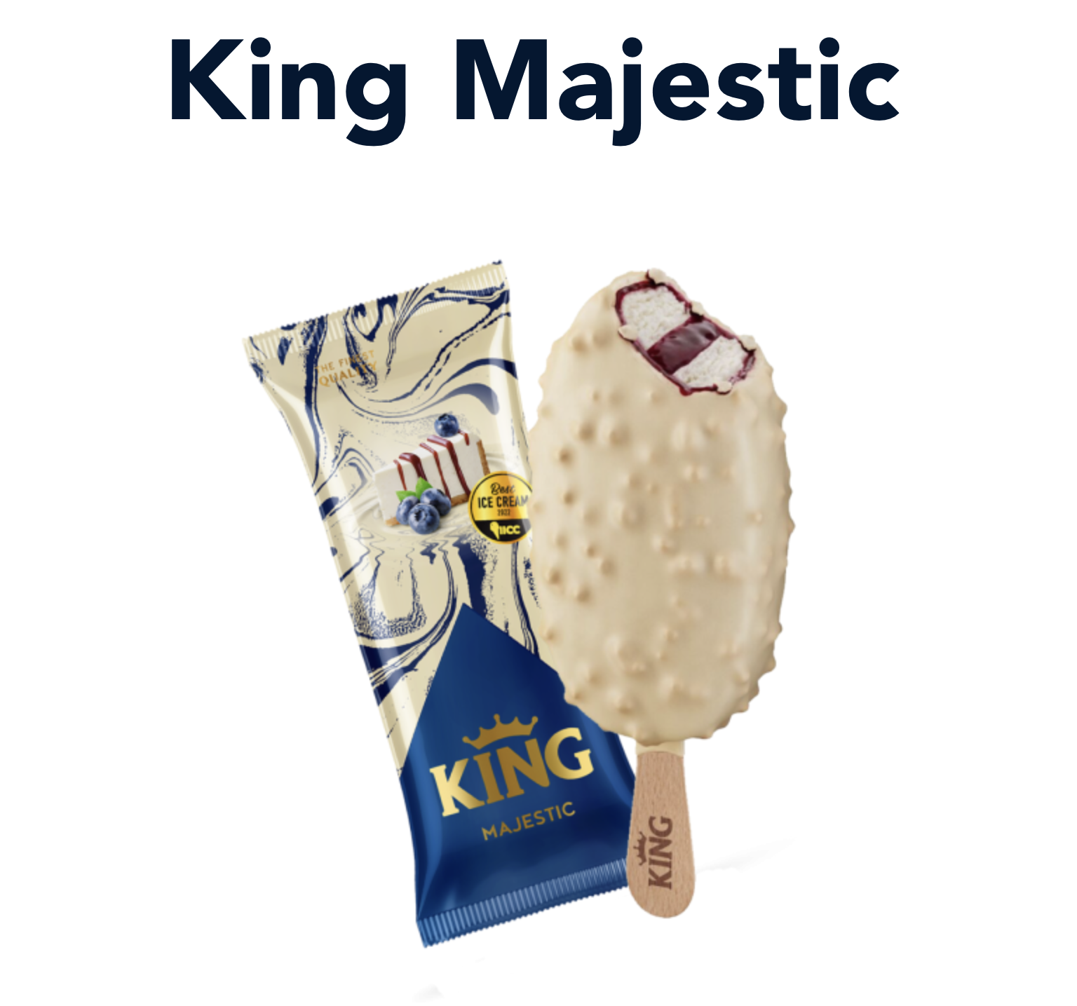 KING MAJESTIC 100ml x 36 Ledo – Adriatic Taste Plus